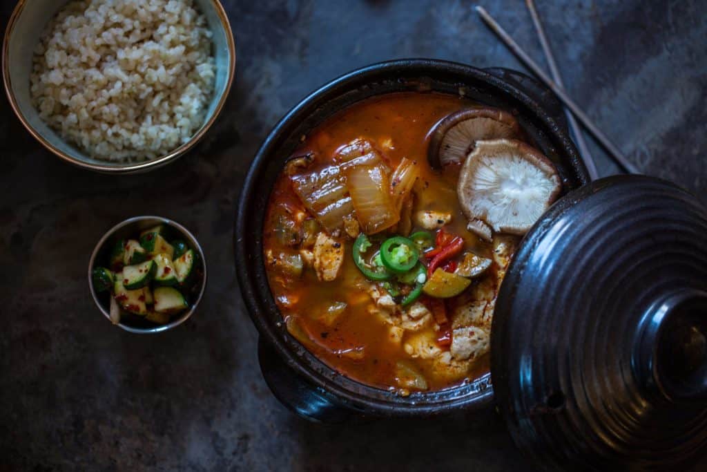 One Box Of Soon Tofu Stew - The Korean Vegan